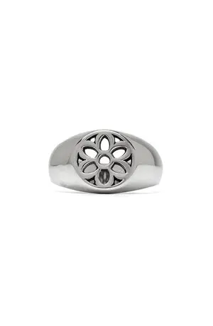 Good Art Hlywd Rosette Signet Ring