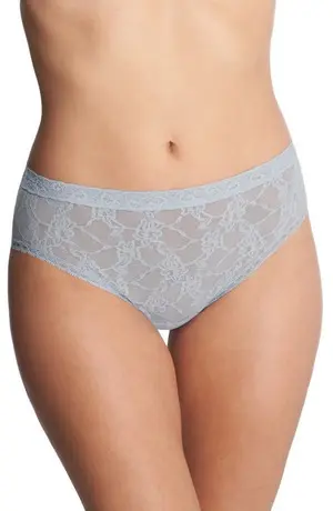 Natori Bliss Allure Lace Briefs Blue Mist