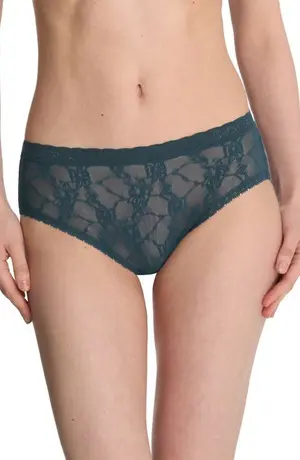 Natori Bliss Allure Lace Briefs Crystal Teal