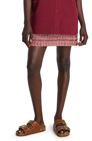 St. John Tweed Miniskirt