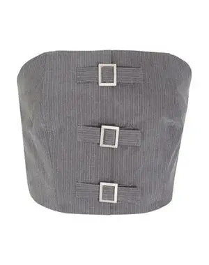 8 BY YOOX Bandeau Bustier Top With Buckle Detail