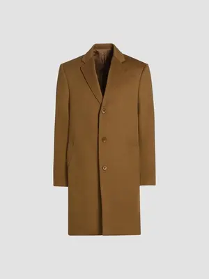 SAKS FIFTH AVENUE Collection Classic Cashmere Topcoat Lion