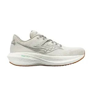 Saucony Triumph Rfg 'coffee' Athletic Sneakers - Cream
