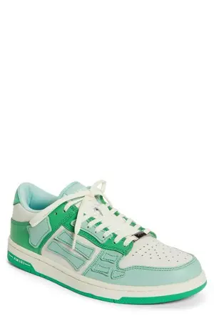 Amiri Skeleton Low-Top Sneakers Green