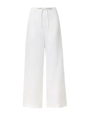 Bondi Born Net Sustain Delphi Organic Linen Straight-leg Pants