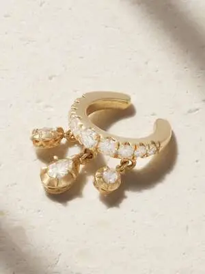 Jacquie Aiche Sophia Diamond Ear Cuff