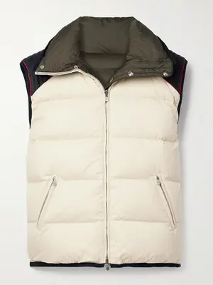 Loro Piana Andry Reversible Quilted Down Vest