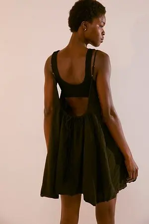 free people pick me up mini dress Free People Pick Me Up Mini Dress In Black, Size XS