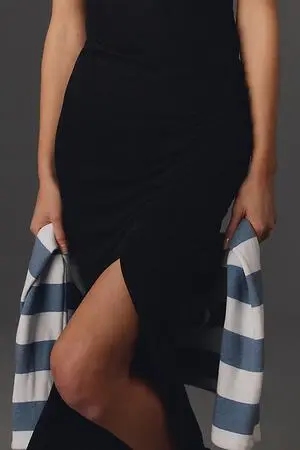 DAILY PRACTICE Ruched Midi Dress