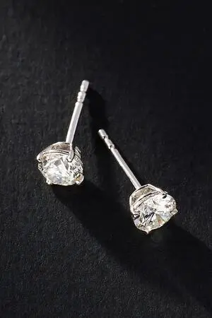 FINE DIAMONDS BY ANTHROPOLOGIE Diamond Stud Earrings - 1 Ct