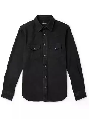 TOM FORD Denim Western Shirt