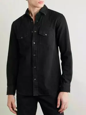 TOM FORD Denim Western Shirt