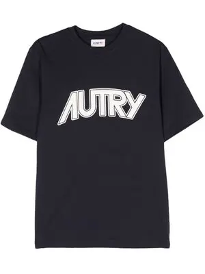 AUTRY Logo-print Cotton T-shirt