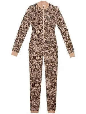 FLEUR DU MAL Knitted Catsuit - Neutrals