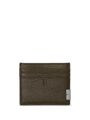 Burberry Tall B Leather Cardholder - Brown