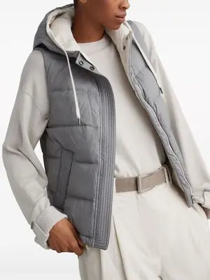 Brunello Cucinelli Quilted Padded Gilet