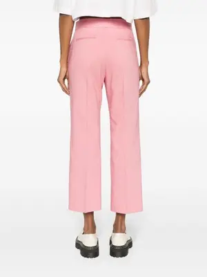 MSGM Straight-leg Cropped Trousers