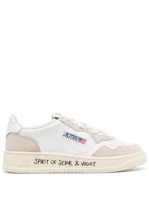 AUTRY Medalist Leather Sneakers - Neutrals