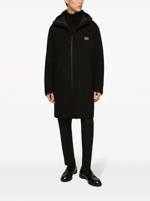 Dolce & Gabbana Mid-rise Tapered-leg Trousers - Black