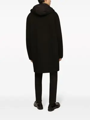 Dolce & Gabbana Mid-rise Tapered-leg Trousers - Black