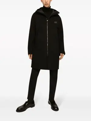 Dolce & Gabbana Mid-rise Tapered-leg Trousers - Black