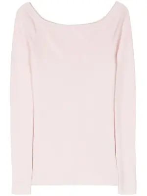 P.a.r.o.s.h Fine-ribbed Jumper - Pink