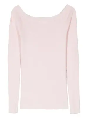 P.a.r.o.s.h Fine-ribbed Jumper - Pink