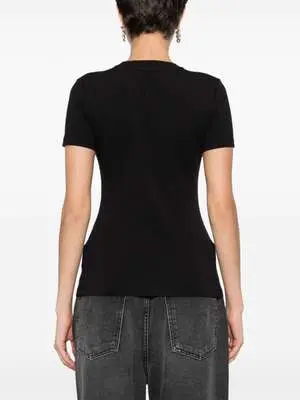 Just Cavalli Rhinestone-embellished Logo T-shirt