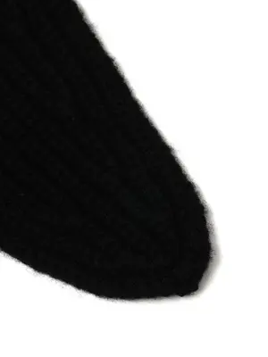 CHARLES JEFFREY Logo-patch Beanie - Black