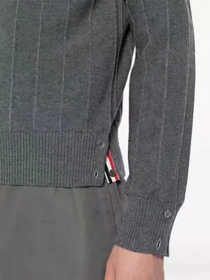 Thom Browne Rwb-stripe Long-sleeve Jumper