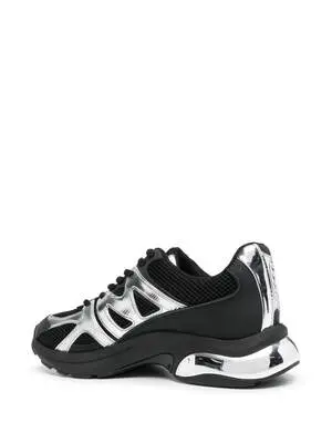 Michael Kors Kit Extreme Logo Appliqué Sneakers - Black