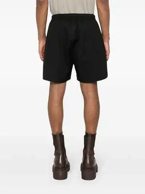 Rick Owens Bela Boxer Poplin Shorts - Black