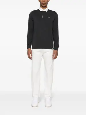 Boggi Milano Embroidered-logo Cotton Polo Shirt