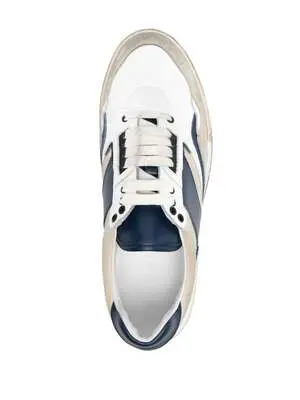 Rhude Racing Panelled Sneakers - White