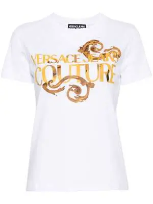 Versace Logo-print T-shirt - White