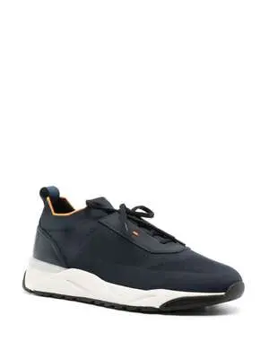 Santoni Knitted-upper Sneakers