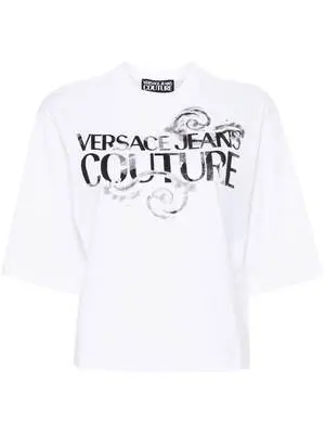 Versace Logo-print T-shirt - White
