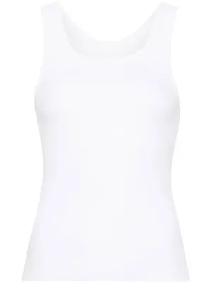 MAISON MARGIELA Numbers-motif Ribbed Tank Top