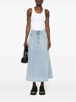 MAISON MARGIELA Numbers-motif Ribbed Tank Top