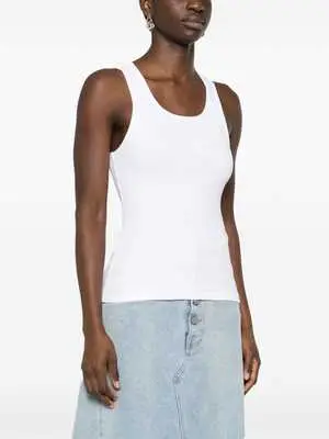 MAISON MARGIELA Numbers-motif Ribbed Tank Top