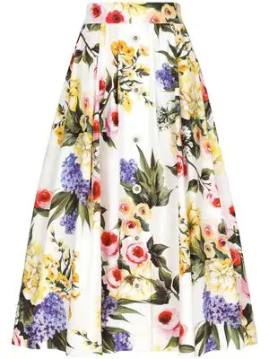Dolce & Gabbana Button Detailed Skirts
