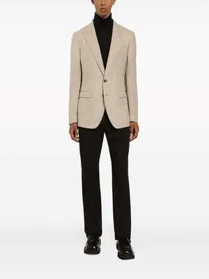 Dolce & Gabbana Taormina Single-breasted Blazer - Neutrals