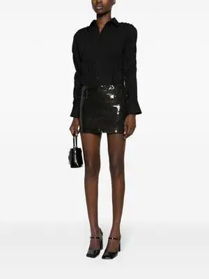 16Arlington Delta Sequined Miniskirt