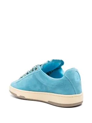 LANVIN Curb Lite Suede Sneakers - Blue