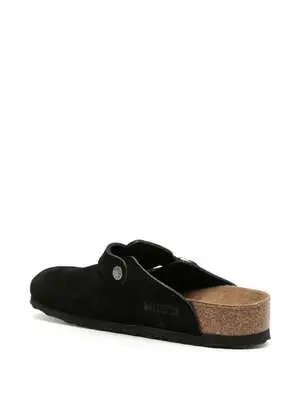 BIRKENSTOCK Boston Suede Slippers