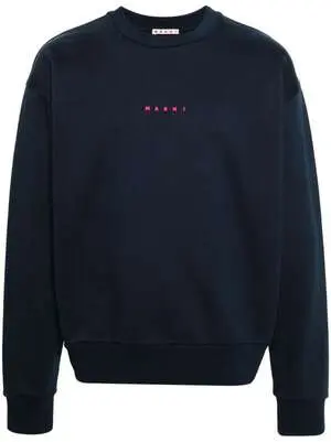 Marni Logo-print Cotton Sweatshirt