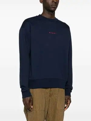 Marni Logo-print Cotton Sweatshirt