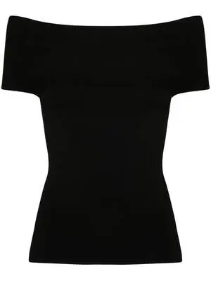 TOTEME Fine-knit Top - Black