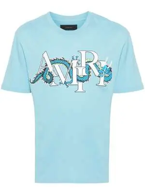 Amiri Logo-print Cotton T-shirt