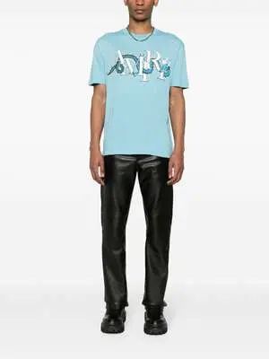 Amiri Logo-print Cotton T-shirt